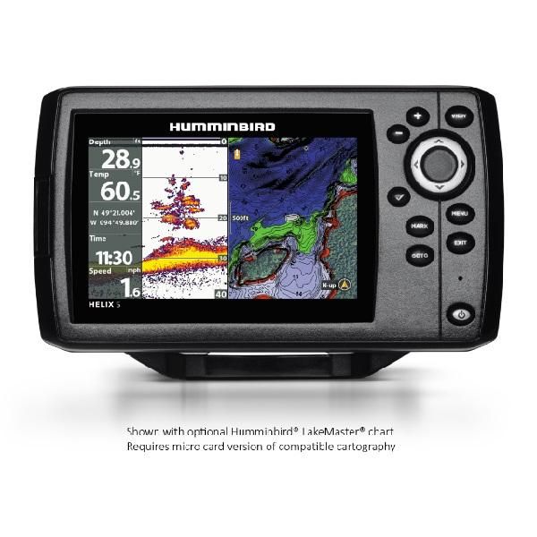 Humminbird Helix5 Chirp Gps 5"" Wvga Sonar Gps G2