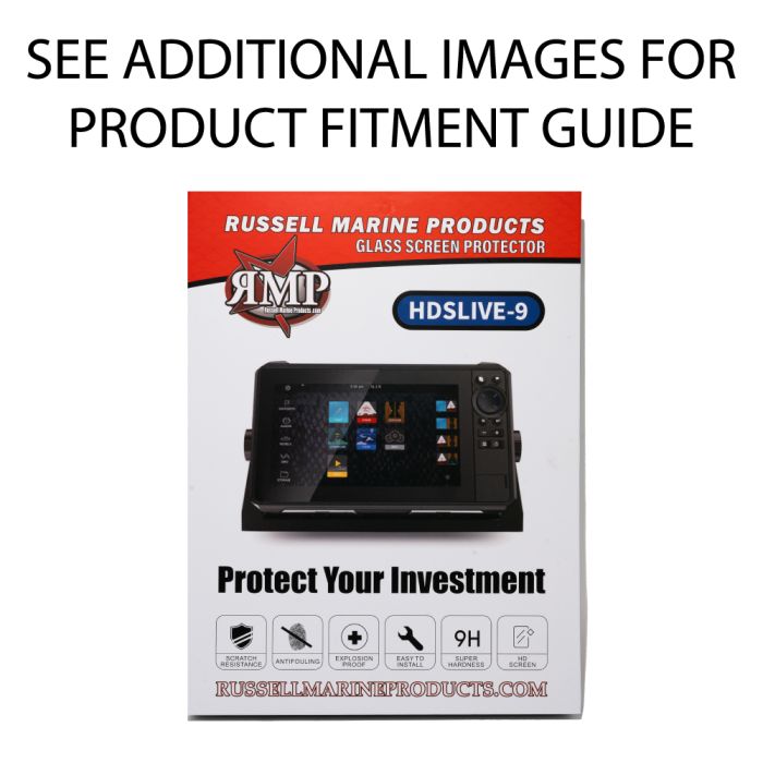 Lowrance HDS LIVE/PRO 9 Tempered Glass Screen Protector LIVE