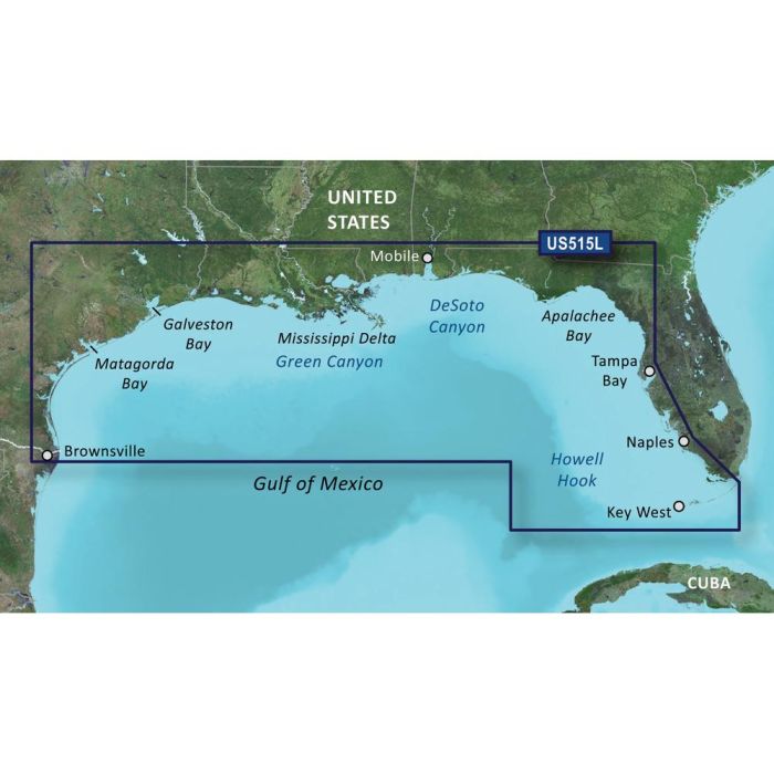 Garmin BlueChart® g3 Vision® HD - VUS515L - Brownsville - Key Largo ...